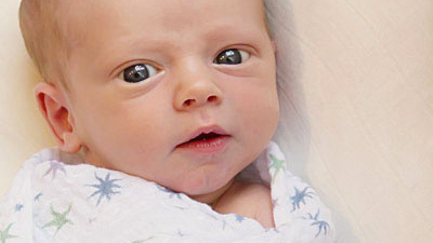 Das erste Foto von Baby Luca!