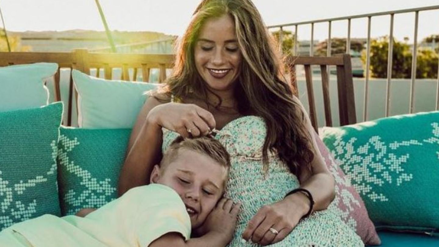 Sarah Engels kaum geschlafen: Große Aufregung vor Alessios Einschulung