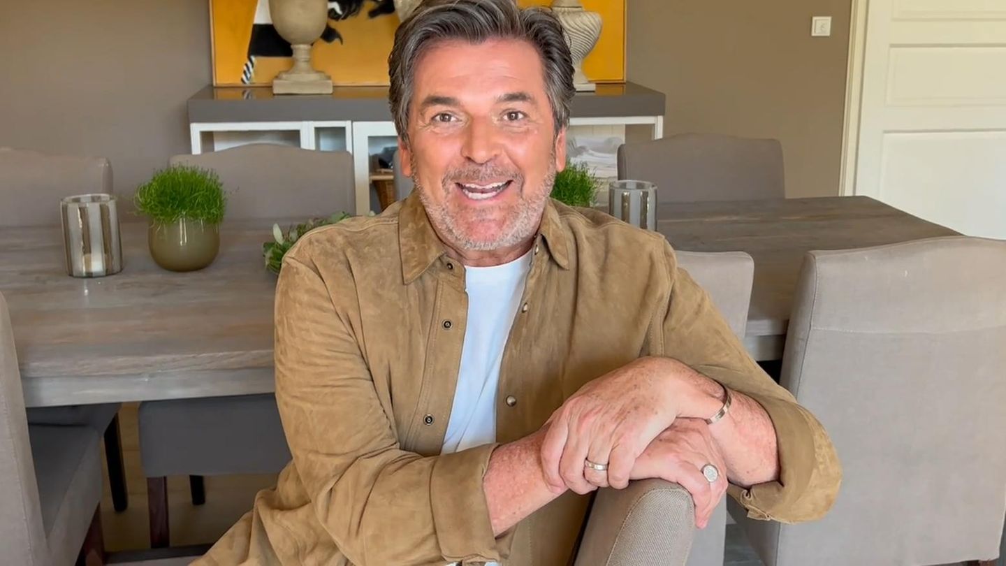 Thomas Anders: Seltene Aufnahme mit seinem Sohn Alexander Mick