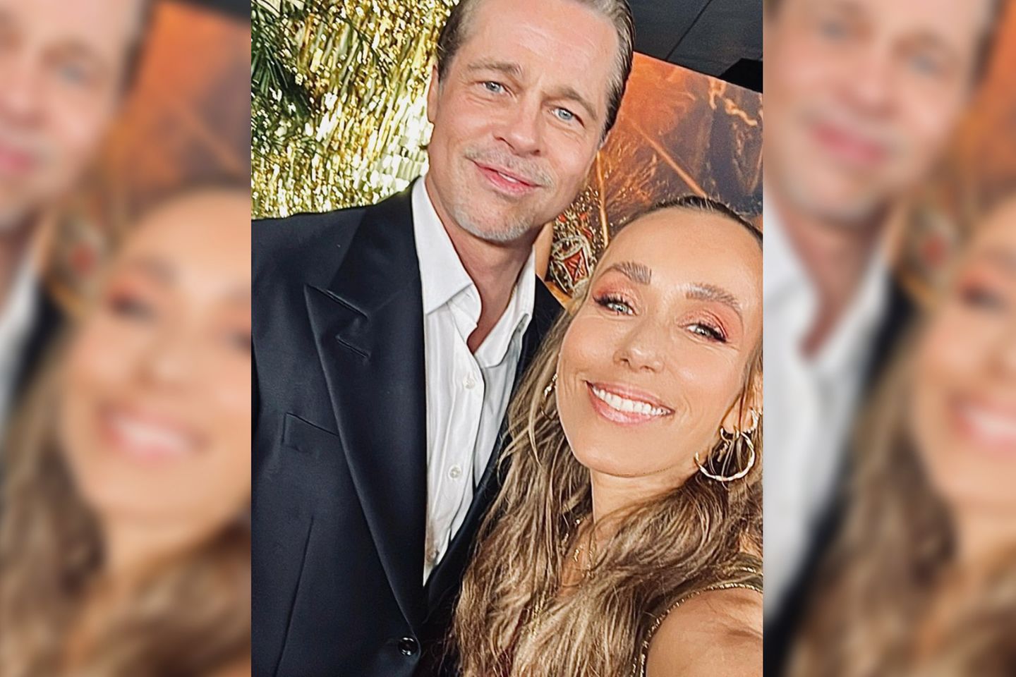 Was für ein Hingucker! Annemarie Carpendale trifft Brad Pitt