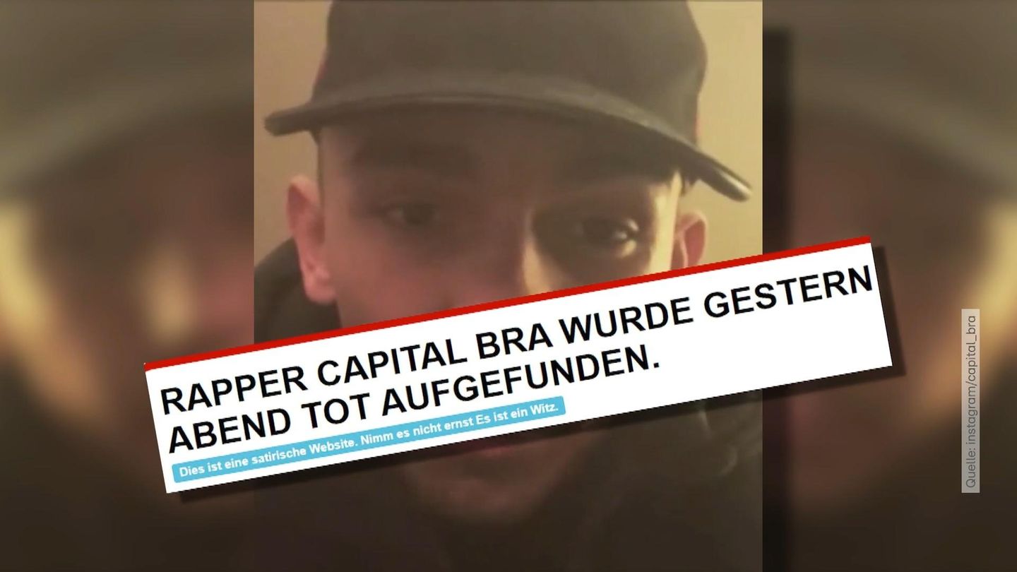 Das steckt hinter dem Gerücht: Ist Capital Bra tot? | Video | VIP.de