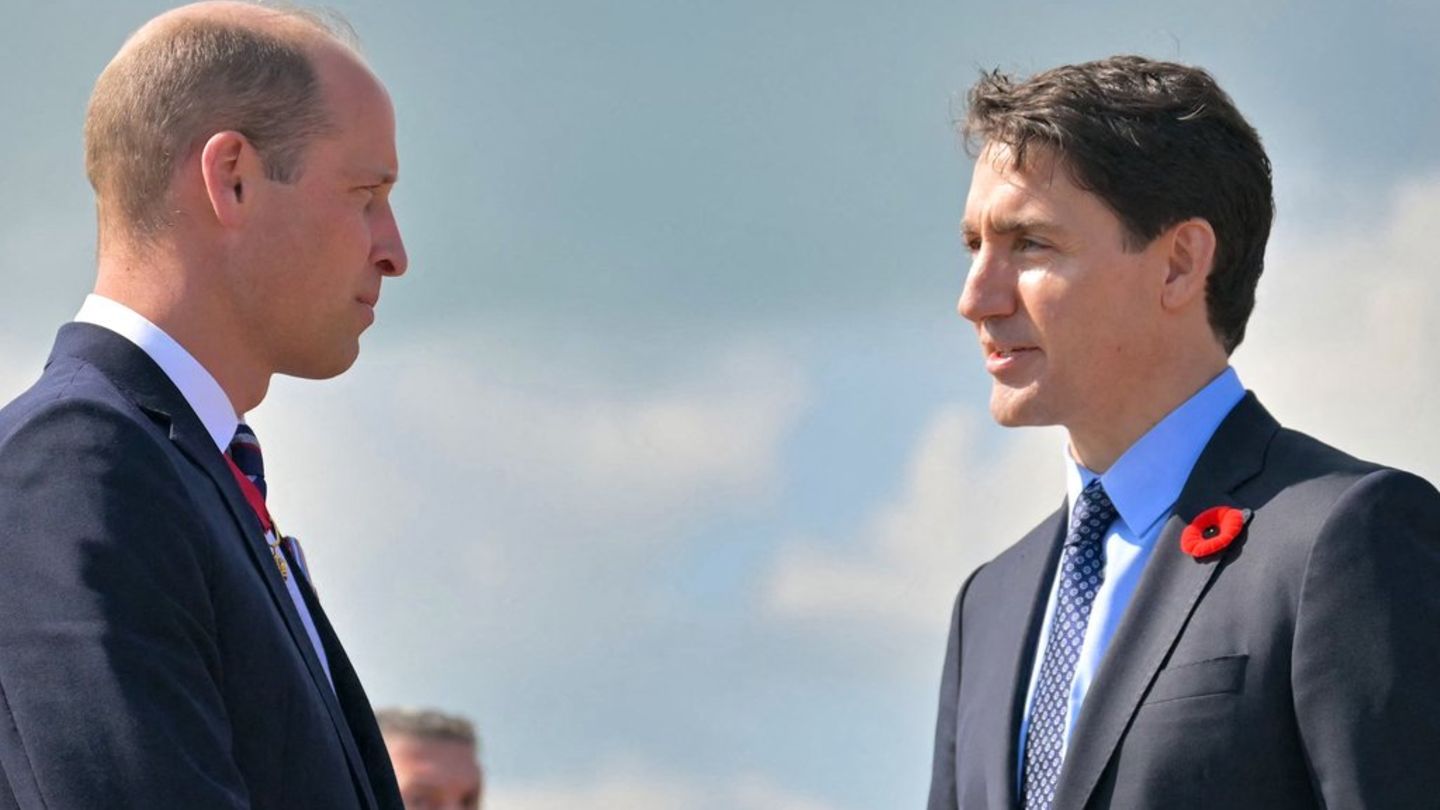 Frankreich-Reise zum 80. D-Day-Jahrestag: Justin Trudeau begrüßt Prinz ...