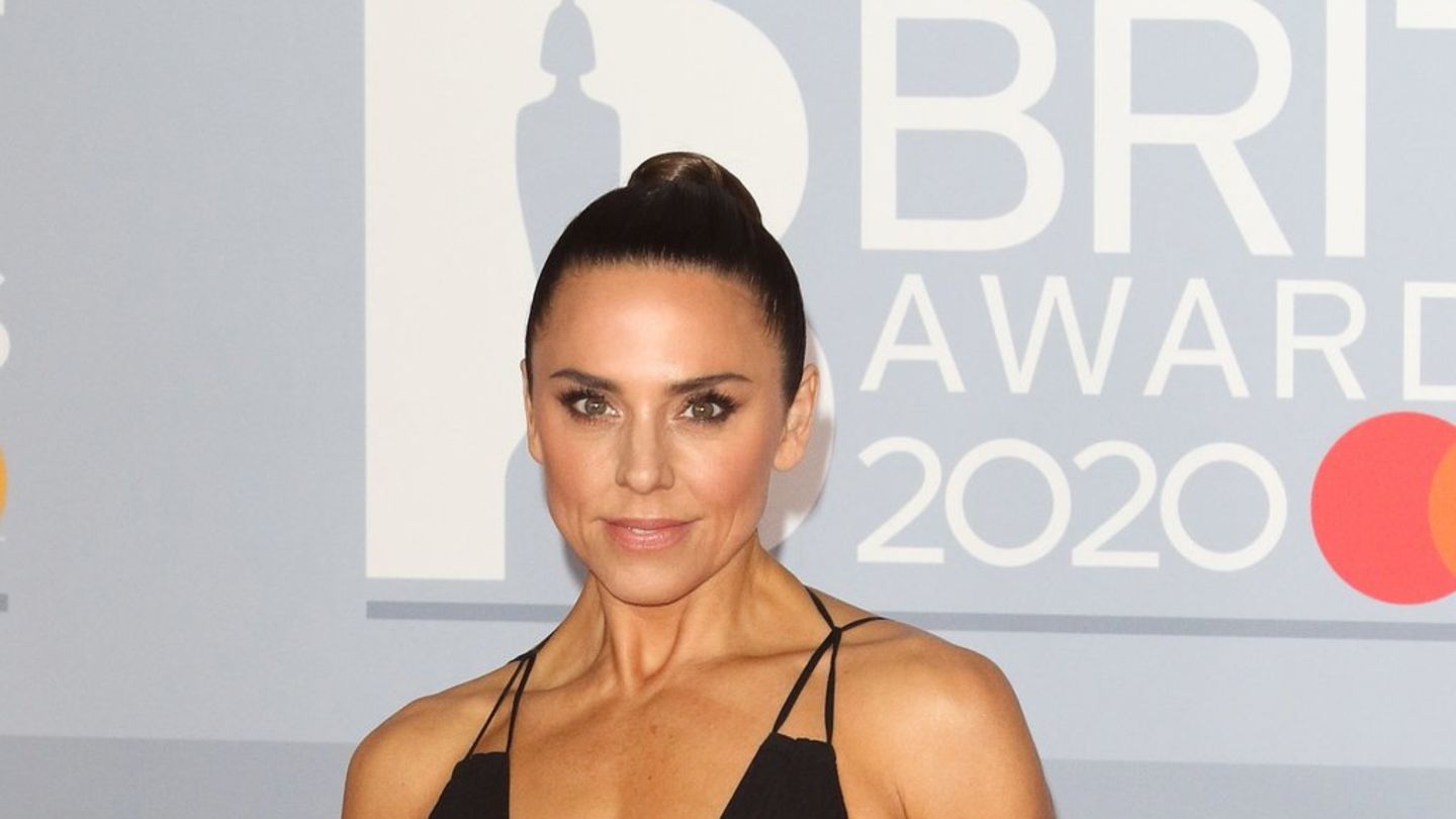 Mit wem hält Mel C Händchen?: Spice Girl mit Unbekanntem in Glastonbury