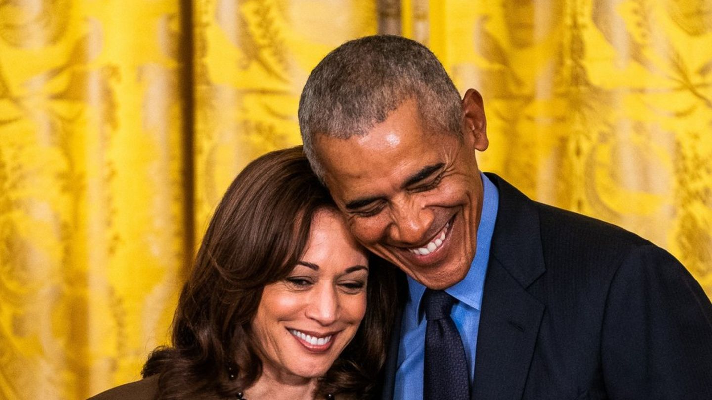 Präsidentschaftskandidatin Kamala Harris: Die Obamas sagen ihr ...