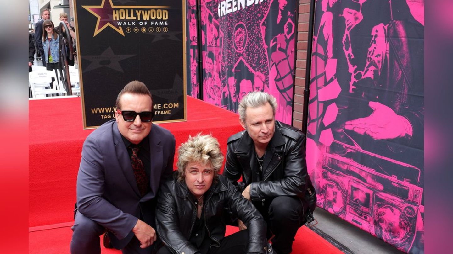 Green Day: Walk-of-Fame-Stern für Punk-Band